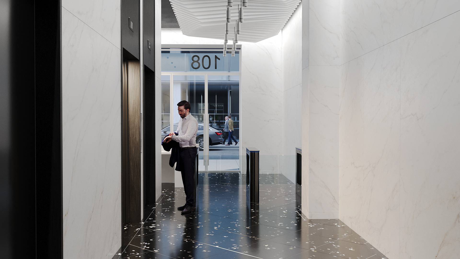 108 W 39th St 3D Rendering